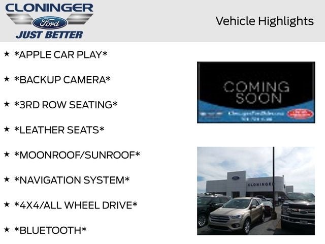 Car Details | Ford Dealership Salisbury NC | Cloninger Ford of Salisbury